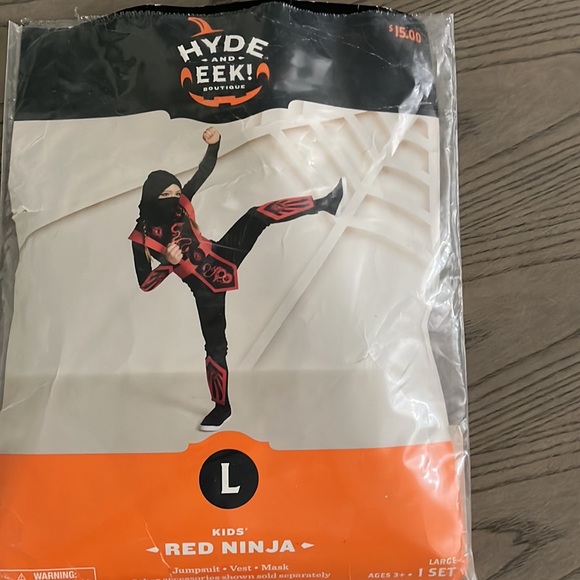 Hyde & EEK! | Costumes | Kids Red Ninja Costume | Poshmark